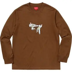 Supreme Karate Tee Shirt - Brown