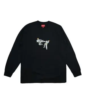 Supreme Karate Tee Shirt - Black