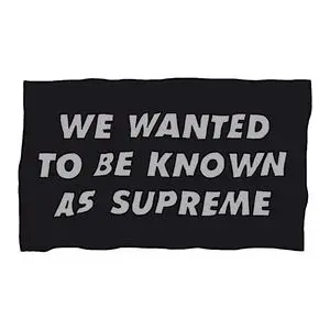 Supreme Known As Towel - Black