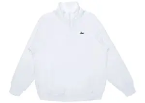 Supreme Lacoste Velour Halfzip Track Top - White
