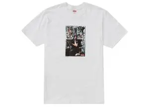 Supreme Lady Pink Tee Shirt - White