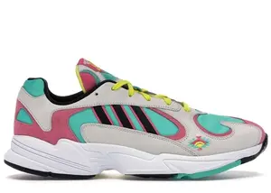 Adidas Yung-1 Arizona Iced Tea Lemonade Sneakers - Chalk/pink/teal