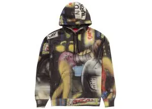 Supreme Lady Pink Hooded Sweatshirt