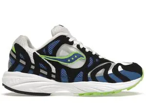 Saucony Grid Azura 2000 OG Sneakers White/blue/lime