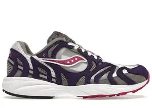 Saucony Grid Azura 2000 Sneakers - White/purple/grey