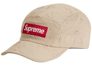 Supreme Lasered Twill Cap Tan