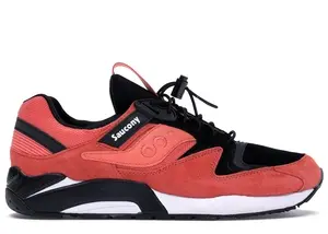 Saucony Grid 9000 Bungeein - Coral/black