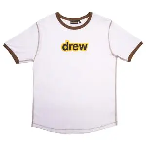 Drew House Secret Ringer Tee Shirt - Brown