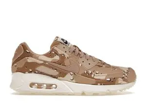 Nike Air Max 90 Desert Camo Sneakers - Hemp/sail/velvet Brown