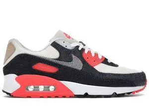 Nike Max 90 Denham Sneakers - Denim/medium Denimone-colorinfraredone-colorecru