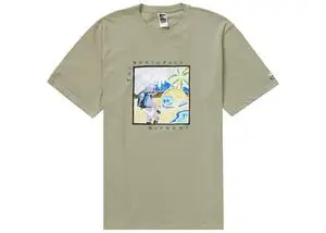 Supreme The North Face Sketch Short Sleeve Top Sage