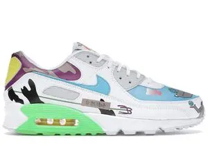 Nike Max 90 Flyleather Ruohan Wang - Multicolor
