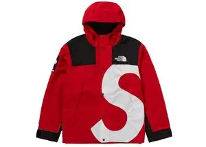 Supreme The North Face Logo Mountain Jacket - Red