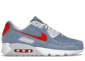 Nike Air Max 90 Denim Sneakers - Blue/denim