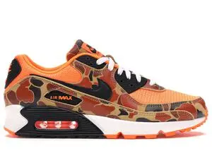 Nike Air Max 90 Duck Camo Sneakers - Total Orange/black