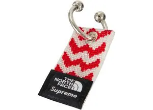 Supreme The North Face Woven Keychain