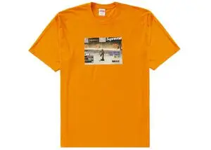 Supreme Thrasher Game Tee Shirt - Orange