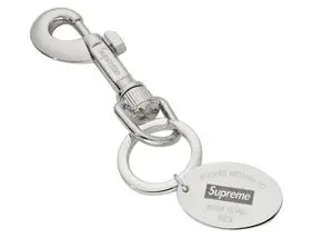 Supreme Tiffany & Co. Return To Tiffany Oval Tag Keyring