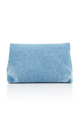Dries Van Noten Denim Envelope Clutch
