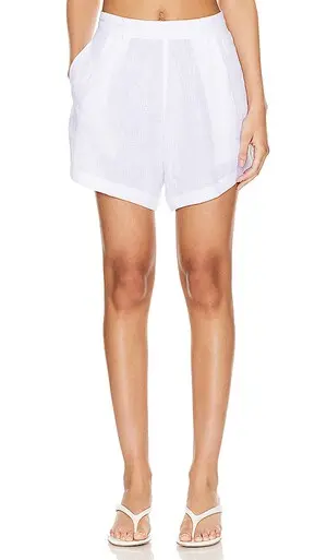 VITAMIN A The Getaway Short - White Ecolinen