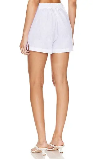 VITAMIN A The Getaway Short - White Ecolinen