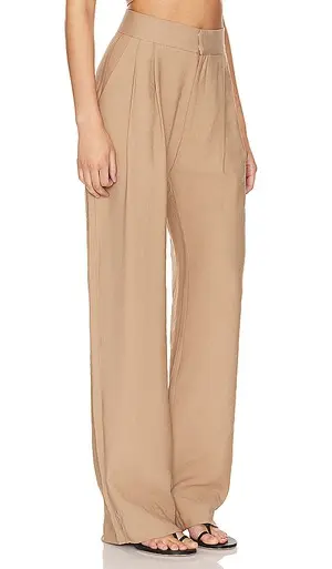 NONCHALANT LABEL Fallon Pant - Camel