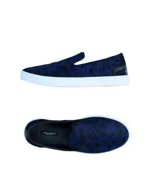 Dolce & Gabbana Calfskin Sneakers - Blue