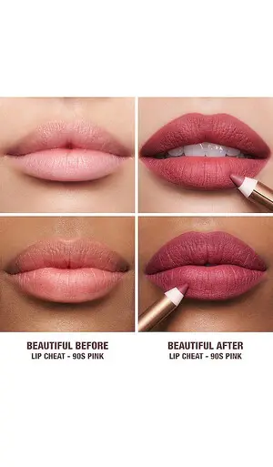 Charlotte Tilbury Lip Cheat Long-lasting Waterproof Lip Liner - 90s Pink