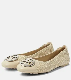 Tory Burch Claire Tweed Ballerinas