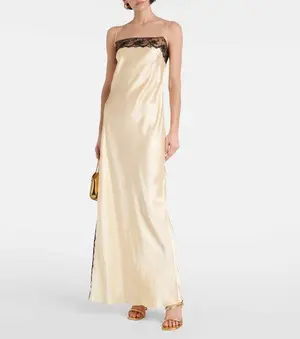 SIR. Aries Lace-trimmed Dress