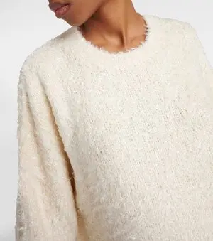 TOTEME Oversized Silk Sweater - Neutrals
