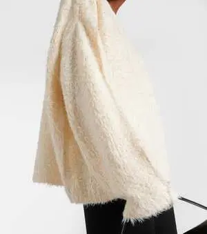TOTEME Oversized Silk Sweater - Neutrals