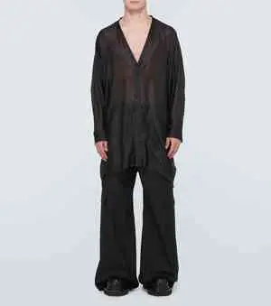 Rick Owens Larry Silk Shirt