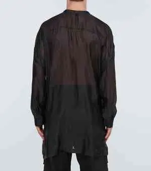 Rick Owens Larry Silk Shirt