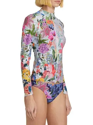 Johnny Was Neon Jungle Rashguard