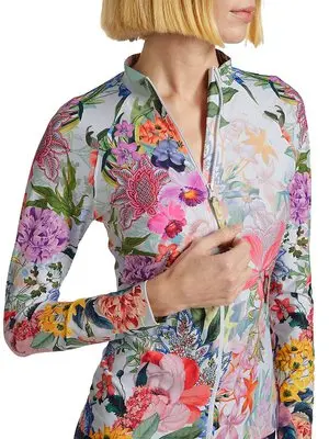 Johnny Was Neon Jungle Rashguard