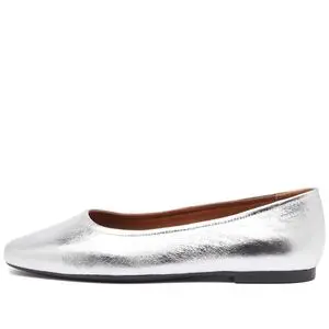 VAGABOND SHOEMAKERS Jolin Metallic Leather Ballet Pump