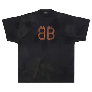 Balenciaga Oversized T-shirt - Black