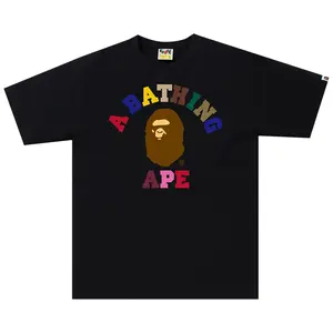 BAPE Colors College Tee - Black