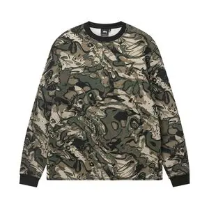 StÜssy Basic Stock Long-sleeve Thermal 'veil Camo - Multicolor