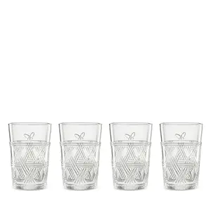 LENOX Butterfly Meadow Tall Glass, Set Of 4 - Clear
