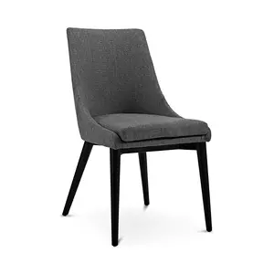 MODWAY Viscount Fabric Dining Chair - Gray