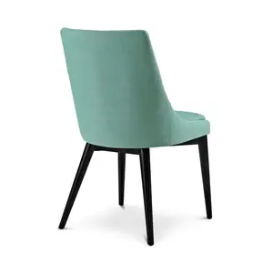 MODWAY Viscount Fabric Dining Chair - Laguna