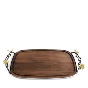 Michael Aram Butterfly Ginkgo Bread Board - Brown