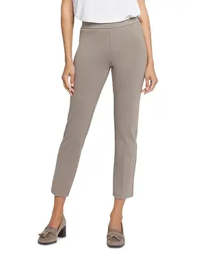 NYDJ Pull On Slim Ankle Pants - Saddlewood