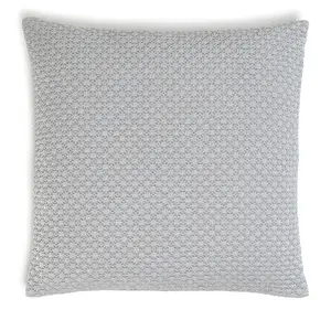 Frette Lux Waffle Decorative Cushion - Exclusive Grey Cliff