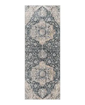 Livabliss Cardiff Cdf-2307 Runner Area Rug, 2'7 X 7'3 - Blue/turquoise