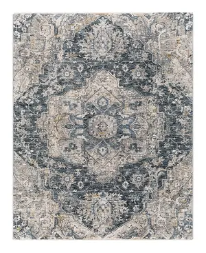 LIVABLISS Cardiff Cdf-2307 Area Rug, 5' X 7'5 - Blue/turquoise