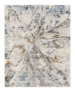 Livabliss Laila Laa-2316 Area Rug, 5' X 7'5 - Teal/gray