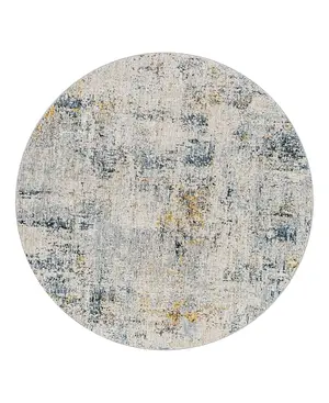LIVABLISS Laila Laa-2314 Round Area Rug, 5'3 X 5'3 - Teal